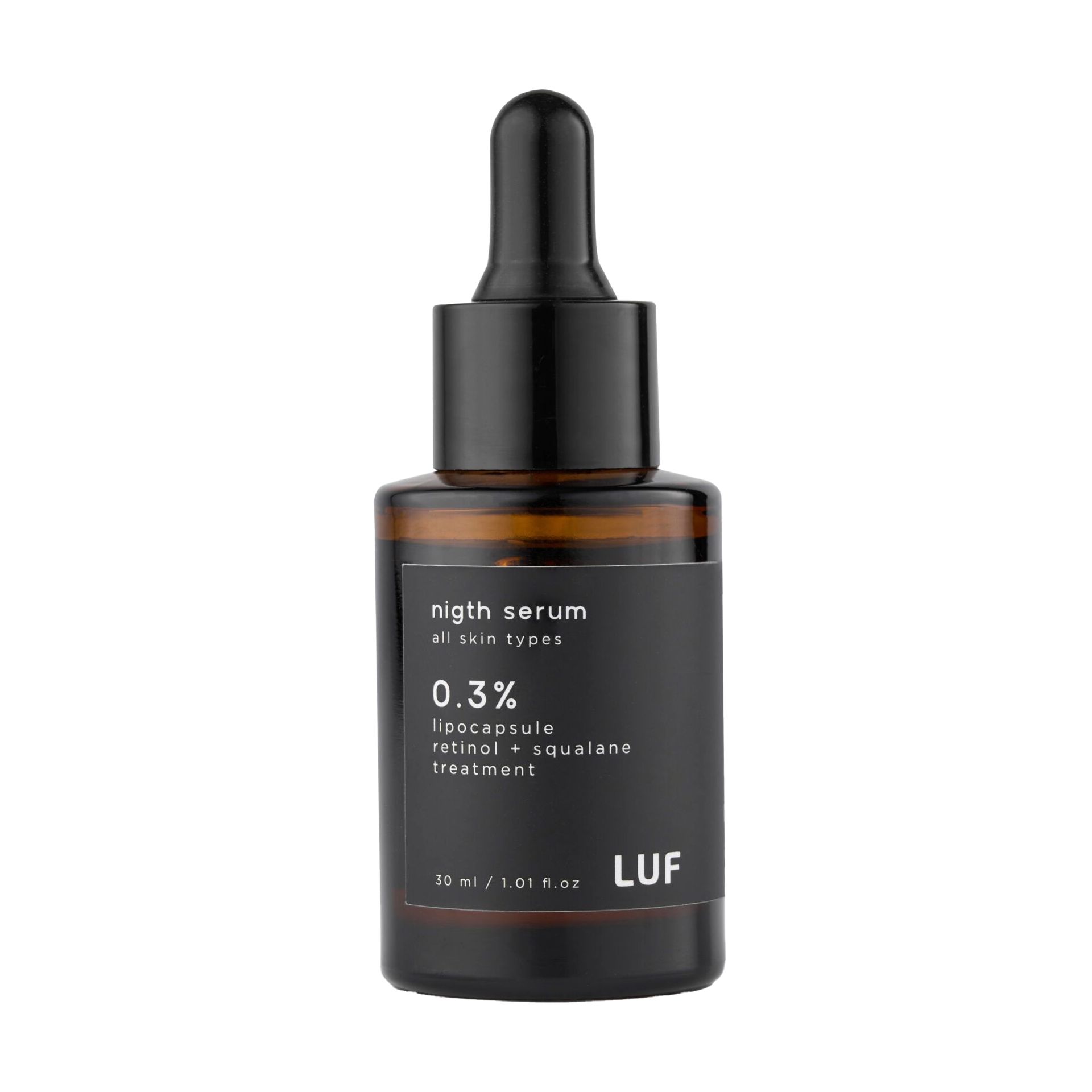 Ночная сыворотка для лица Luff Night Serum для активного выравнивания ...