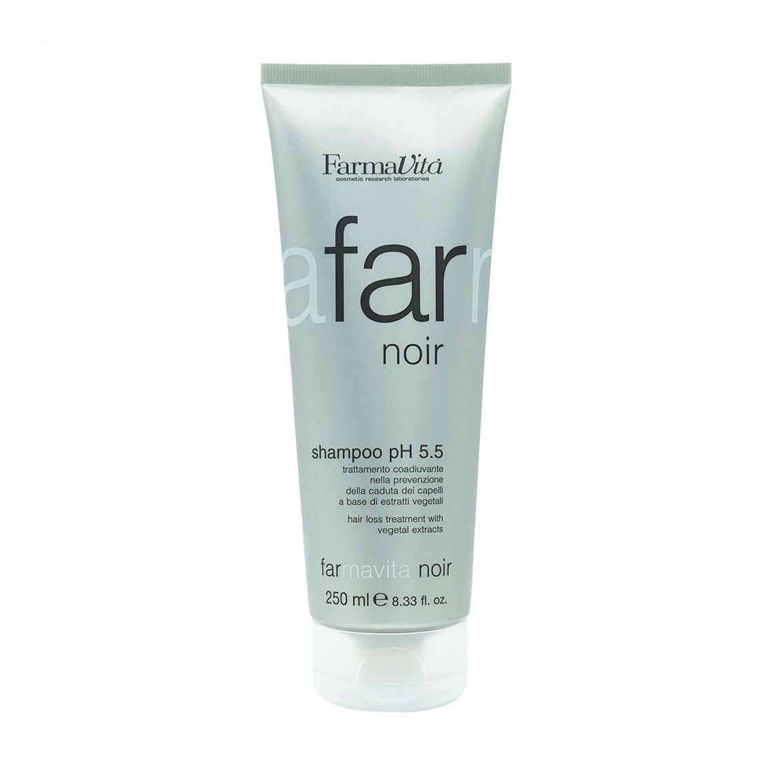Мужской шампунь FarmaVita Noir Shampoo pH 5.5 против выпадения волос ...