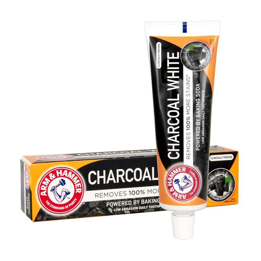 Отбеливающая зубная паста Arm & Hammer Charcoal White Toothpaste с ...