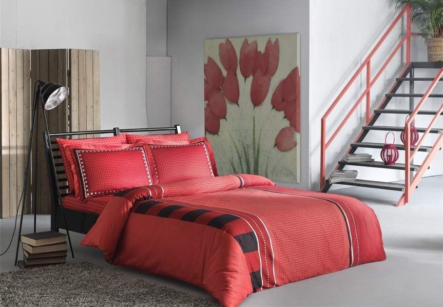 Сімейний комплект TAC Mabel Red Сатин-Delux (926918) — купити на EVA.UA ...