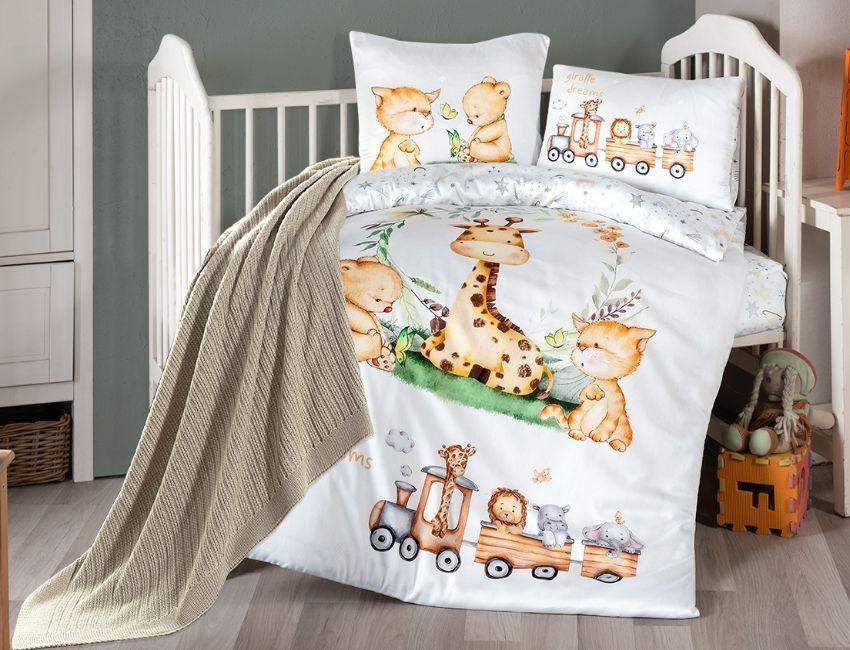 Комплект постільної білизни для немовлят First Choice Riley Бамбук ...