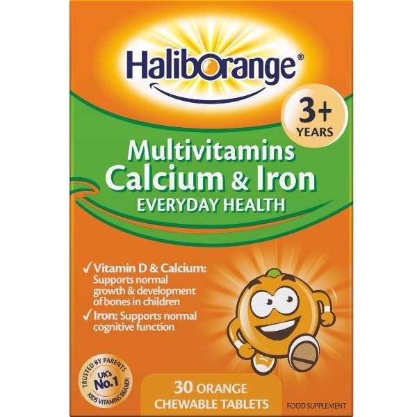 Мультиминеральный комплекс Haliborange Calcium & Iron 30 Chewable Tabs ...