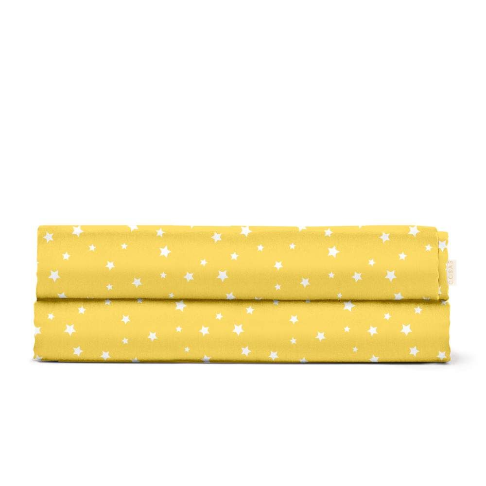 Дитяче простирадло 110х160 YELLOW STARFALL CS1 COSAS (4822052190722 ...