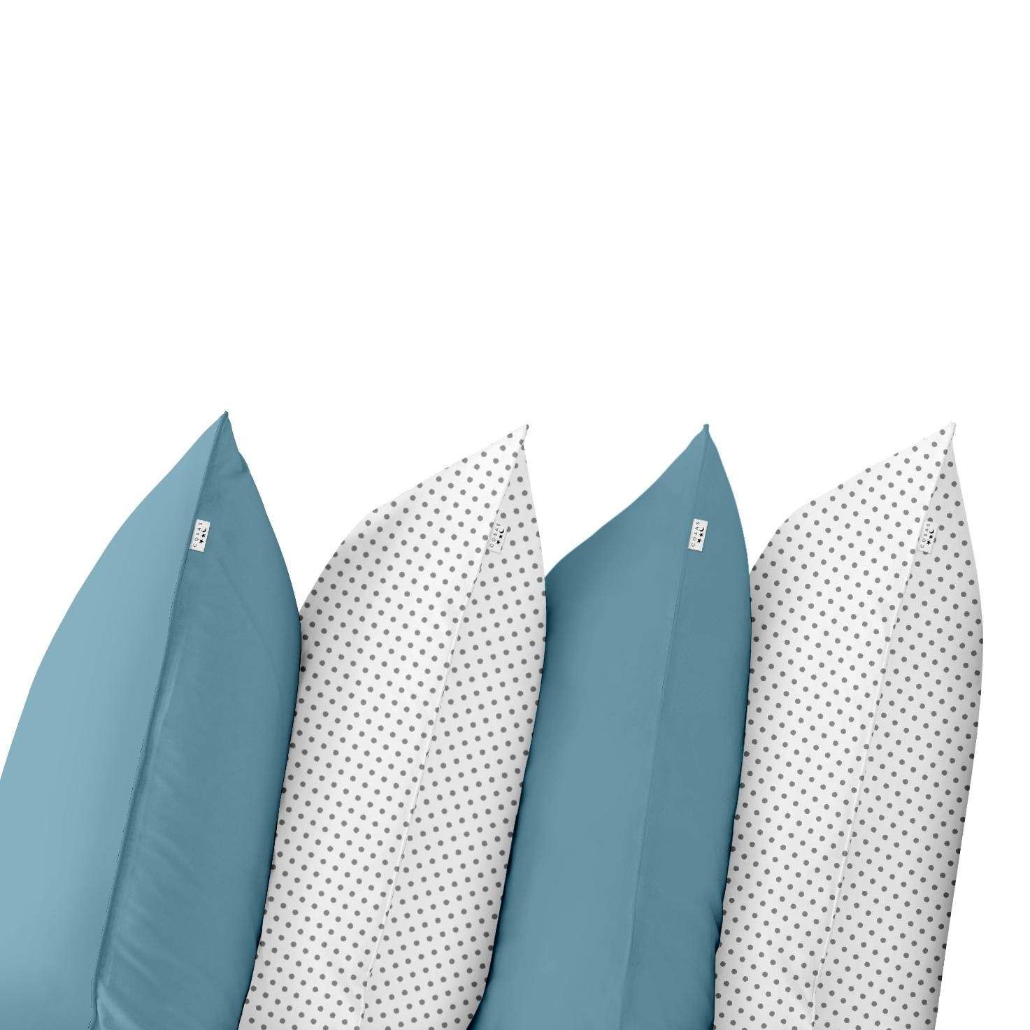 Набір наволочок на подушку 50х70 та 40х60 SKY / WHITE DOTS COSAS ...