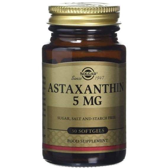 Астаксантин Solgar Natural Astaxanthin 5 mg 30 Softgels (946009) — купить на EVA.UA — цена 706 грн