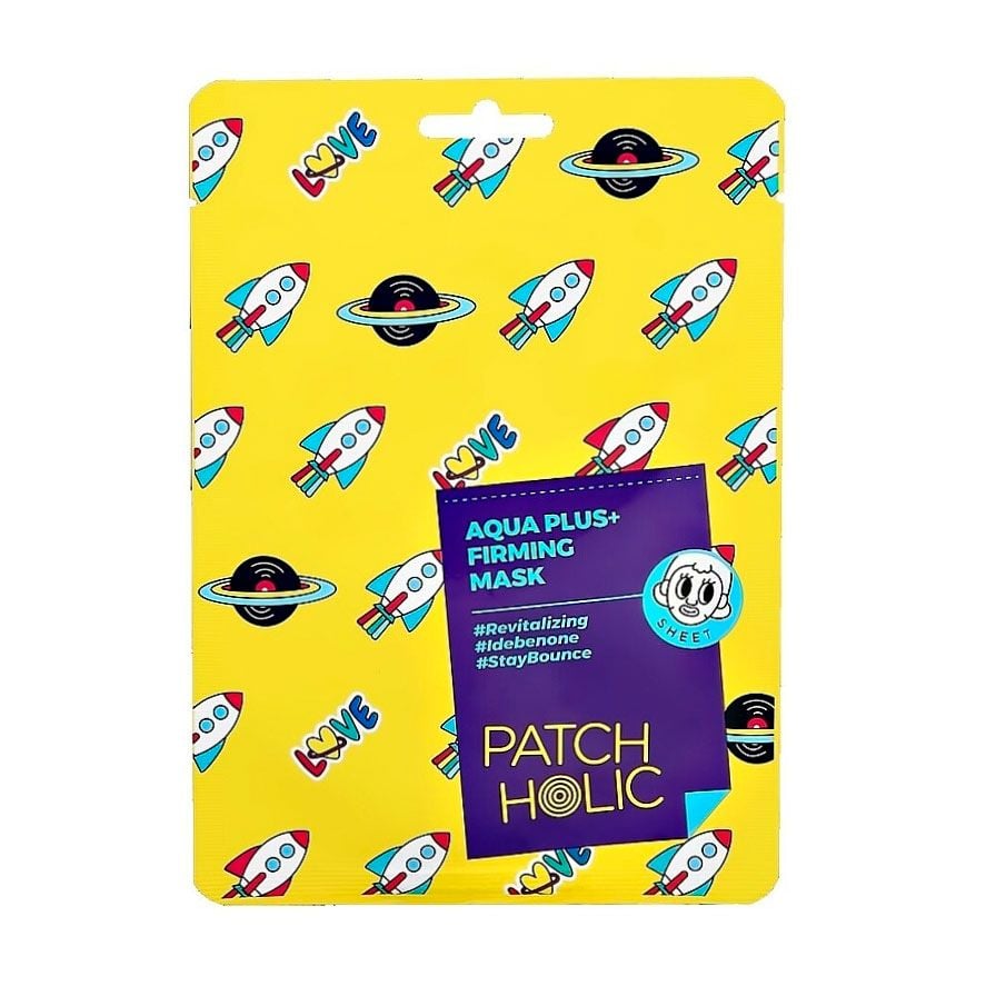 Укрепляющая тканевая маска для лица Patch Holic Aqua Plus+ Firming Mask, 20 мл - купить на EVA ...