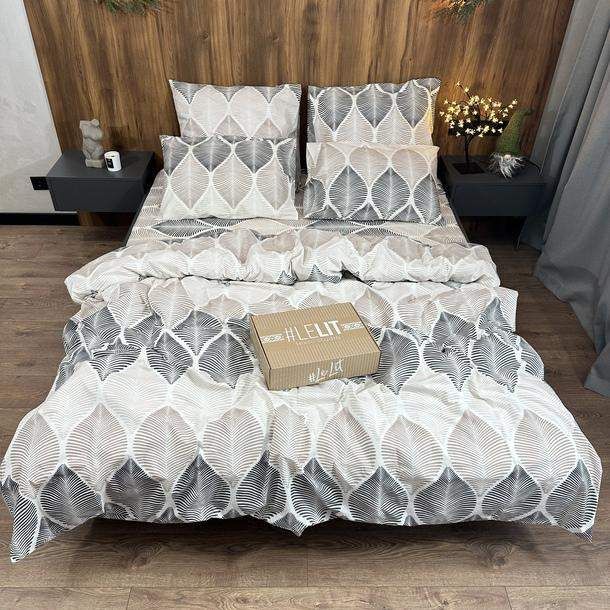 Простирадло на резинці LeLit Бязь Бежевий 160/200/25 B-1147 (946780 ...