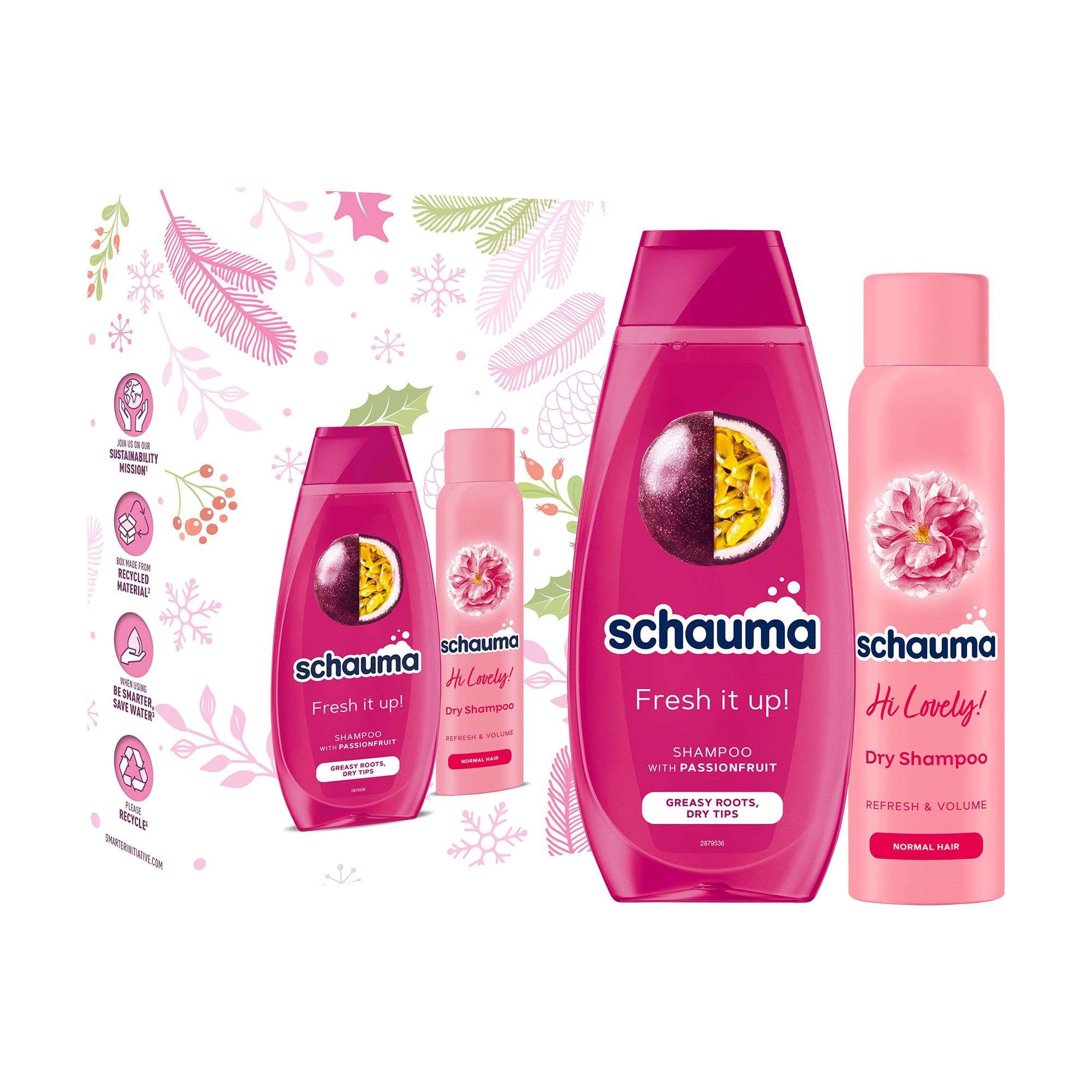 Подарунковий набір для волосся Schauma (шампунь Fresh it Up!, 400 мл ...