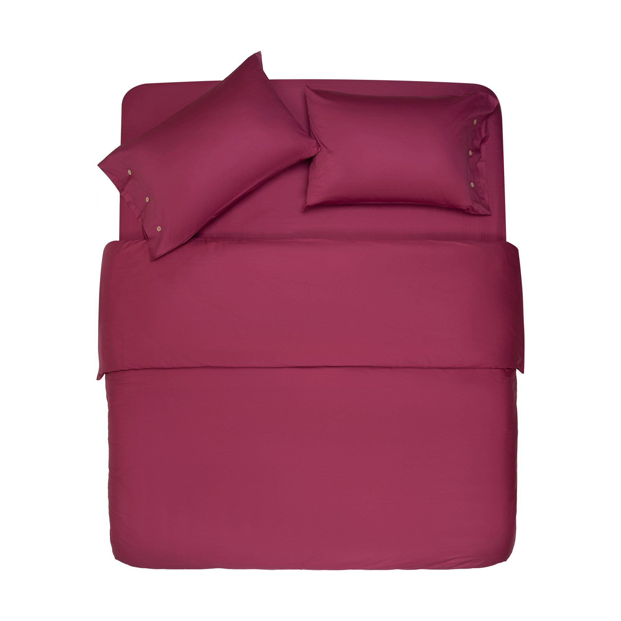 Простирадло на резинці Ardesto Mix & Match бавовна, сатин, ягідний, 160 ...