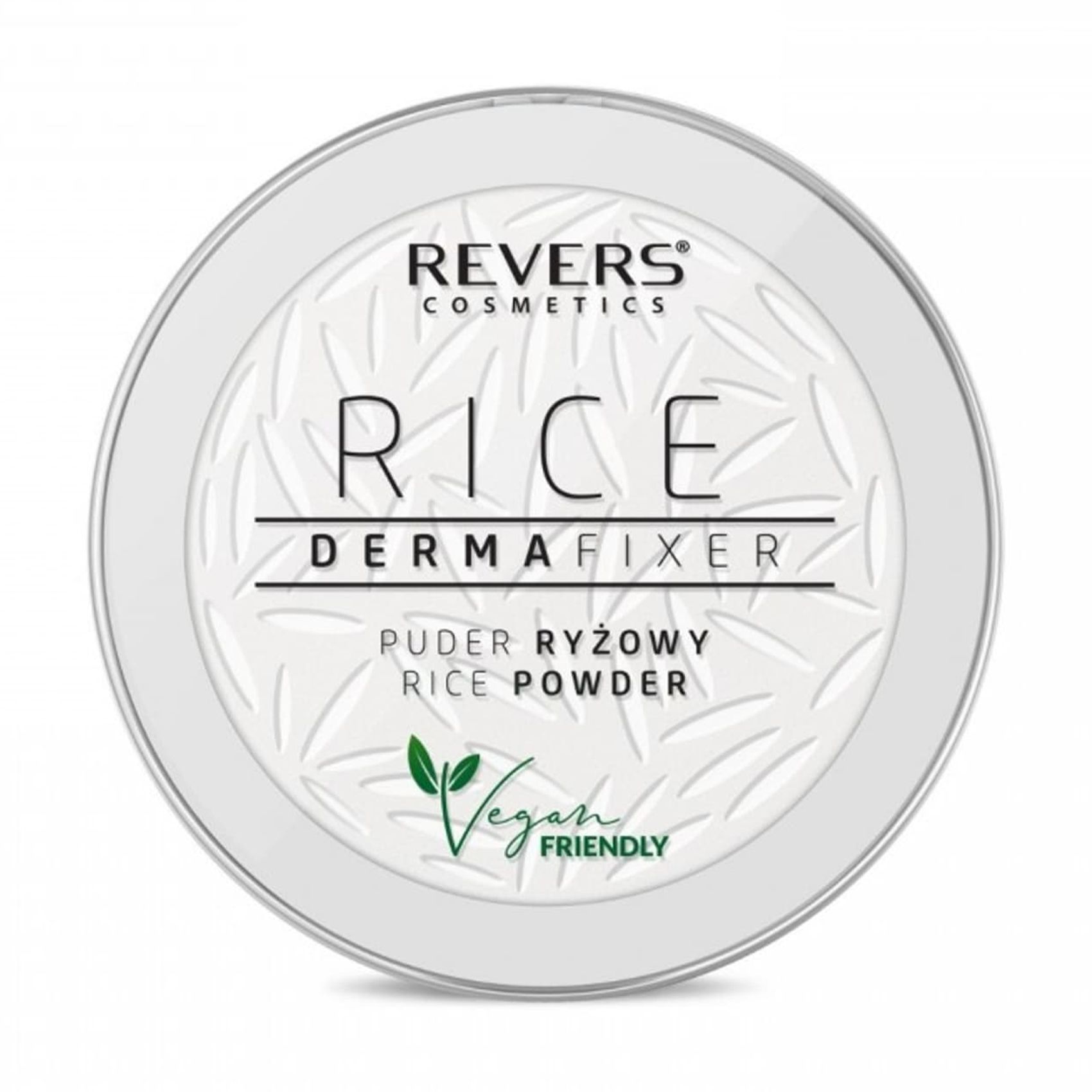 Компактна рисова пудра для обличчя Revers Cosmetics Rice Derma Fixer ...
