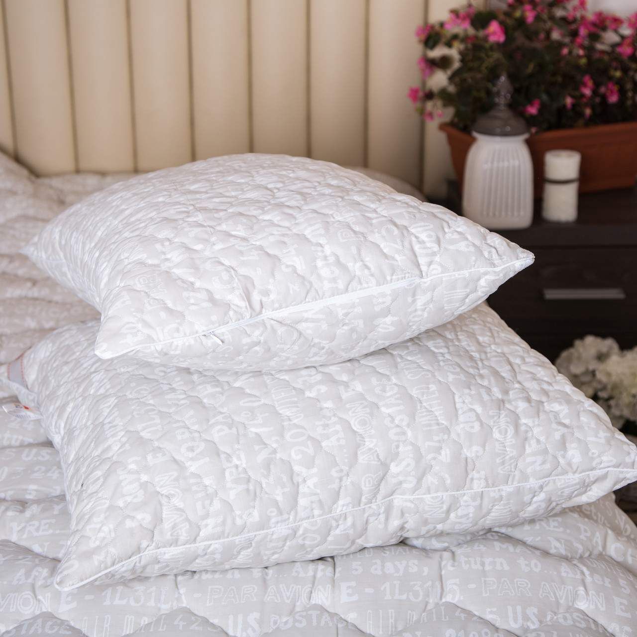 Подушка Ecotton 60х60 см из бязи бежевая 40-0915 beige (970026 ...