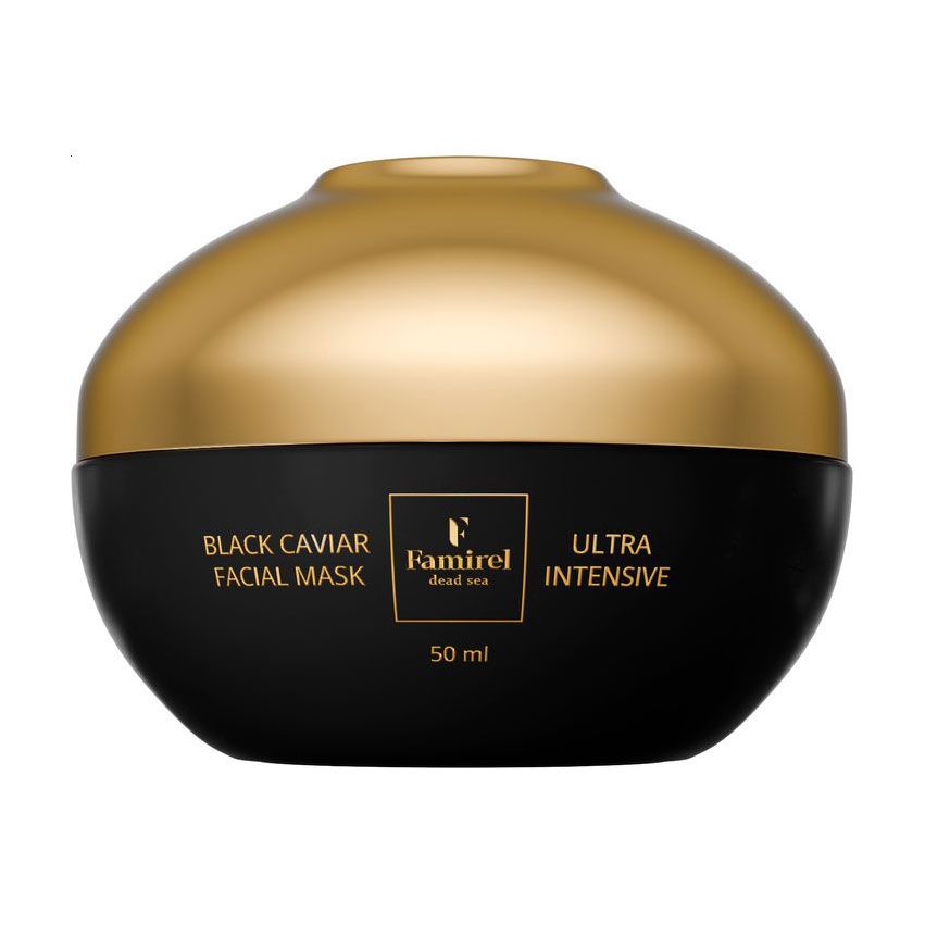 Ультра интенсивная маска для лица Famirel Black Caviar Ultra Intensive ...