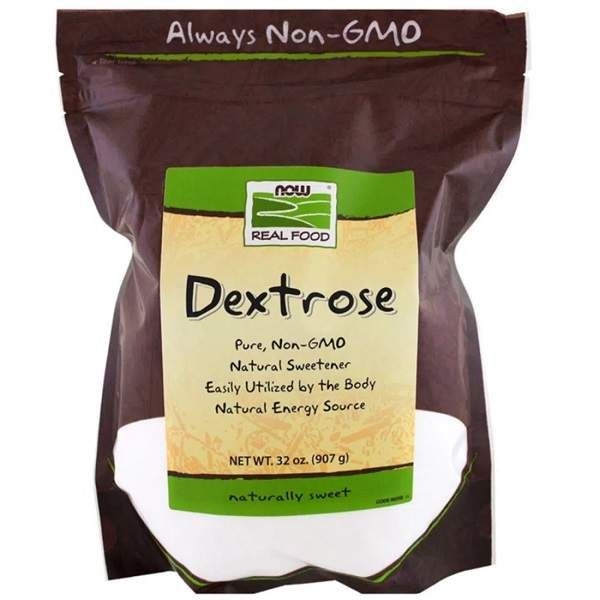 Энергетик NOW Foods Dextrose 907 g /113 servings/ Naturally sweet ...