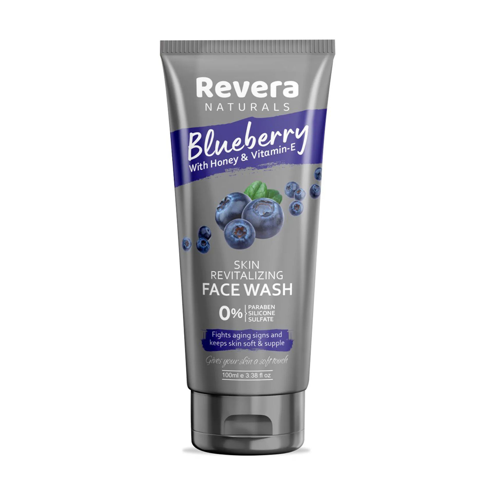 Гель для вмивання Revera Blueberry Face Wash Чорниця, 100 мл — купити ...