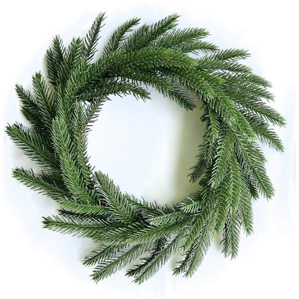 Литий вінок Пластмакс зелений діаметром 38 см Vx 4213 976649 — купити на Eva Ua — ціна 201 грн