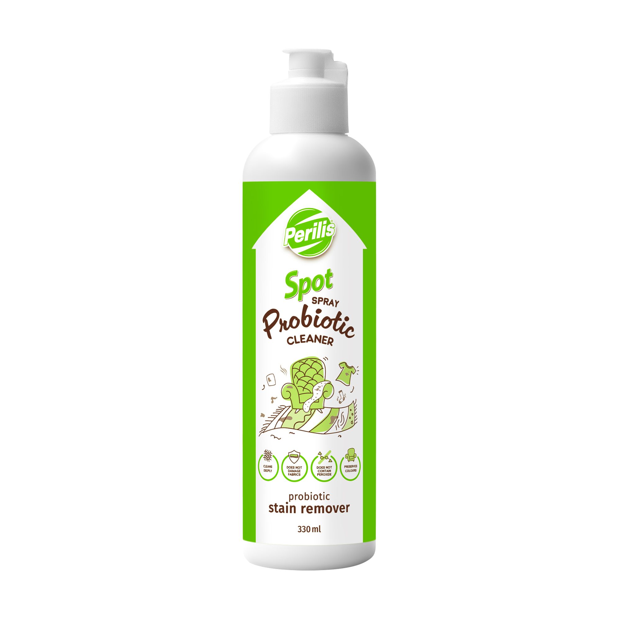 Плямовивідник Perilis Probiotic Cleaner Stain Remover, 330 мл — купити ...