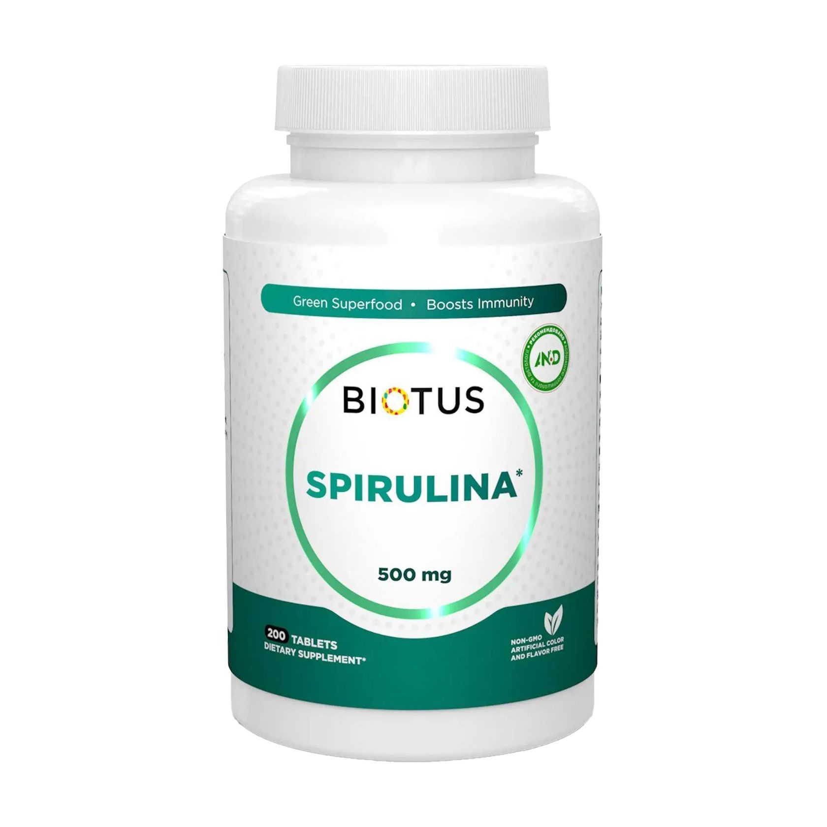 Спирулина Biotus Spirulina, 500 мг, 200 таблеток - купить на EVA.UA ...