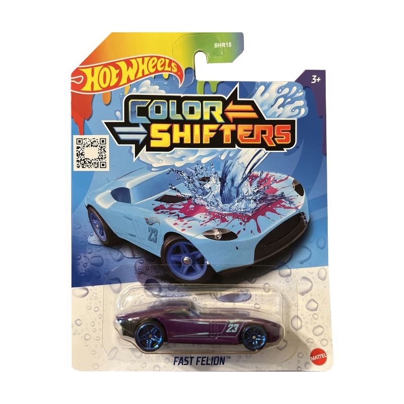 Машинка Hot Wheels Fast Felion Смени цвет, фиолетовый, от 3 лет (BHR15) - купить на EVA.UA ...