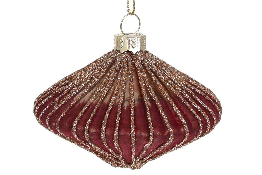 Ялинкова іграшка BonaDi 5 см Бордовий (874-347) (984137) — купить на EVA.UA — цена 268.5 грн