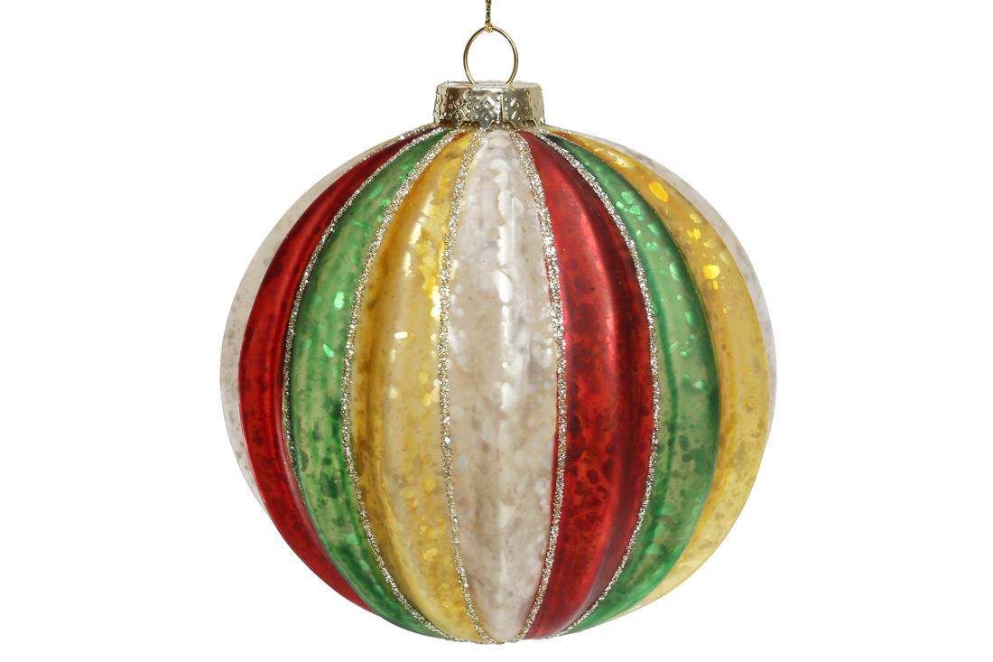 Ялинкова куля BonaDi 10 см Різнокольоровий (NY15-889) (984139) — купить на EVA.UA — цена 343.5 грн