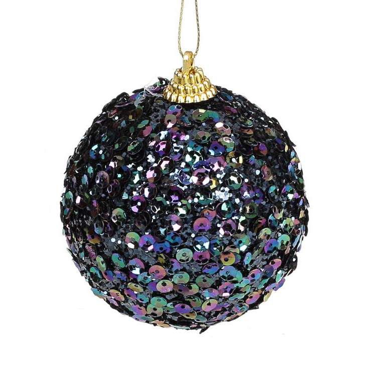 Куля новорічна BonaDi 8 см Діамантовий синій (182-157) (984275) — купить на EVA.UA — цена 247.5 грн