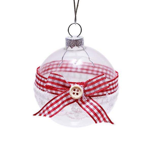 Куля новорічна BonaDi 6 см Прозорий (NY15-104) (984277) — купить на EVA.UA — цена 118.5 грн