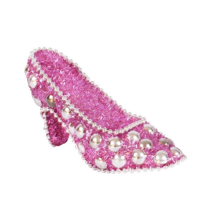 Ялинкова іграшка BonaDi Туфелька 13 см Рожевий (144-328) (984363) — купити на EVA.UA — ціна 118. ...