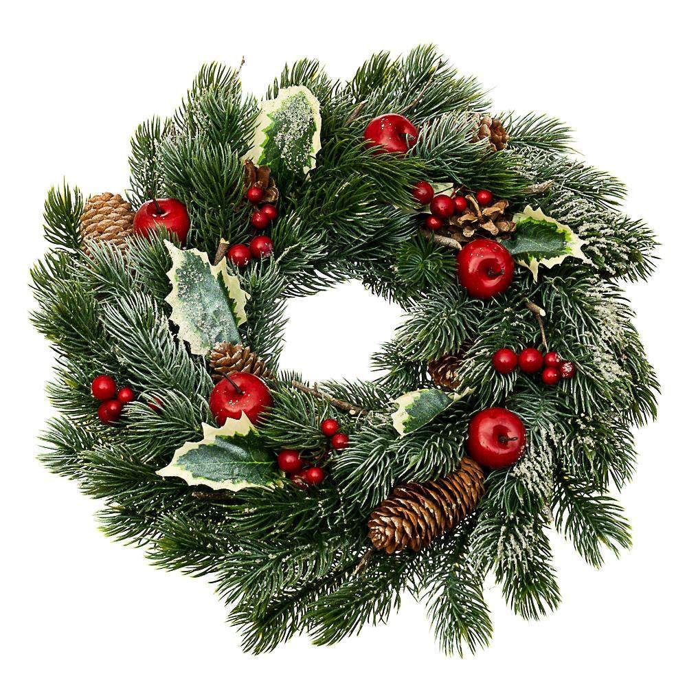 Вінок Elisey Ялинова з яблуками та шишками (008NF) (984554) — купить на EVA.UA — цена 1528.5 грн