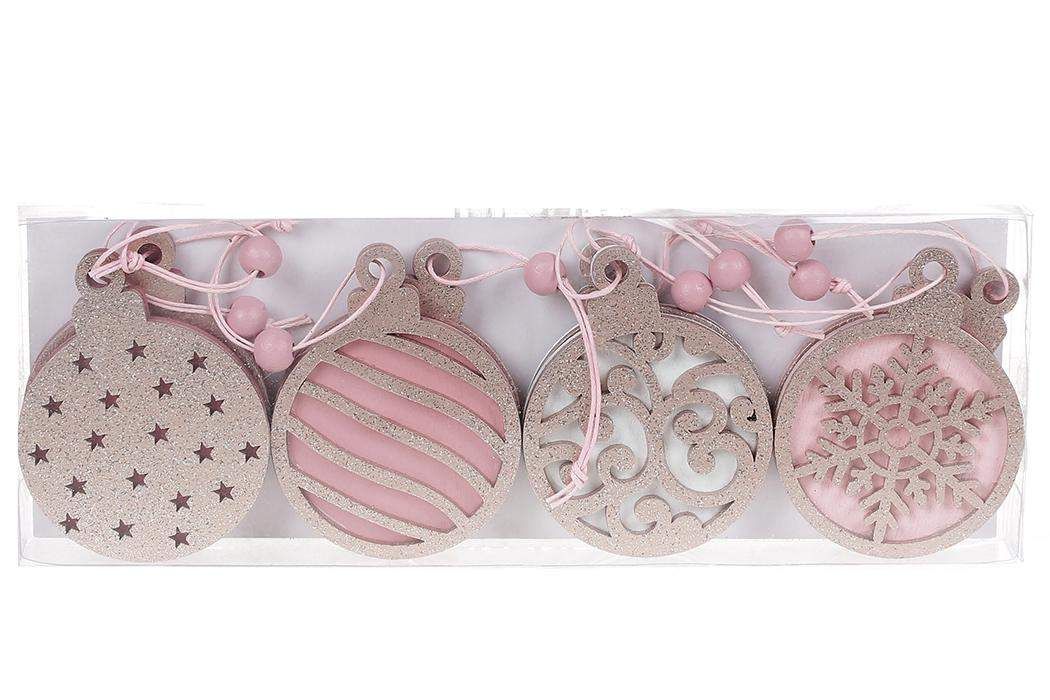 Набір ялинкових прикрас BonaDi 8 шт. (738-298) (984575) — купити на EVA.UA — ціна 433.5 грн