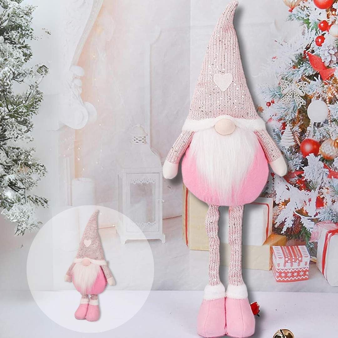 Новогодний гном под елку гном на ножках декоративная фигура под елку ...