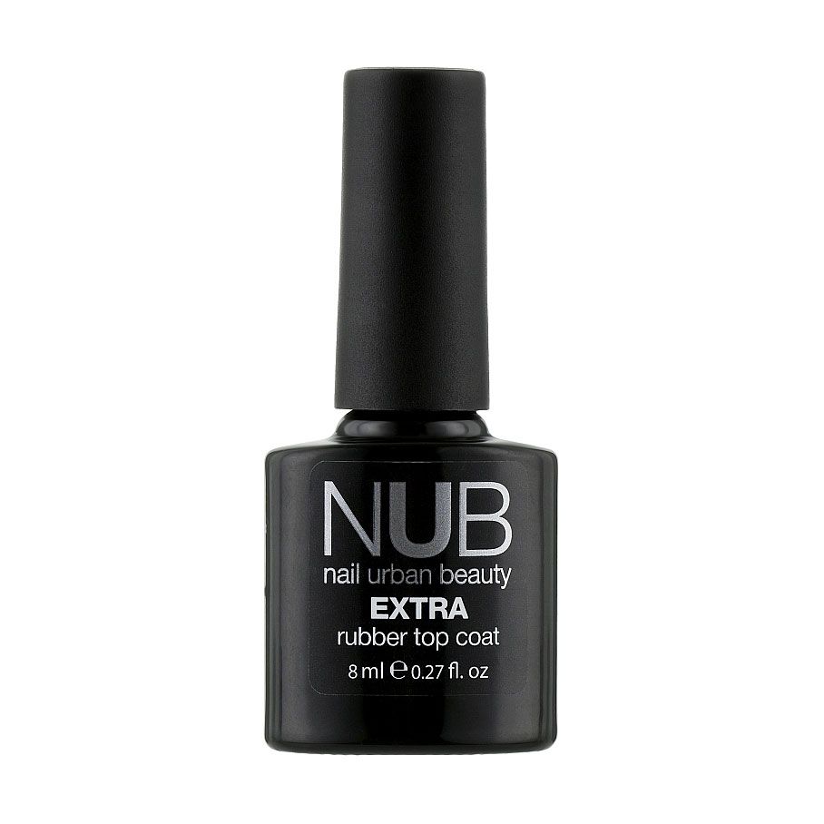 Каучуковий топ для гель-лаку NUB Extra Rubber Top Coat без липкого шару ...