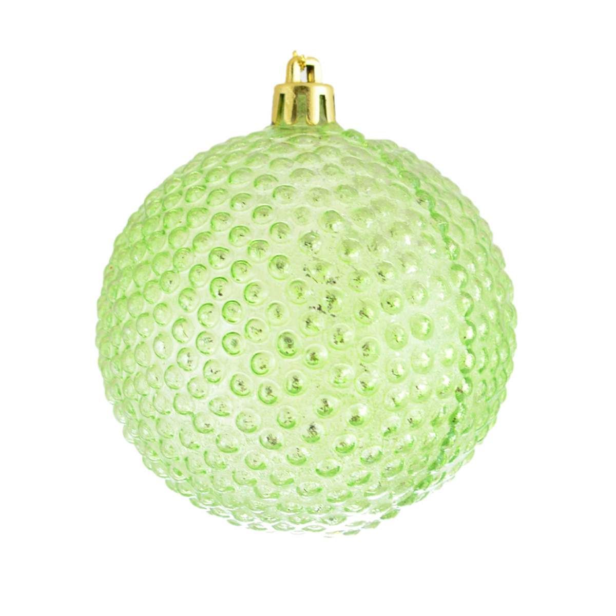 Новорічна куля YES! Fun 972810 8 см Зелений (5056137109074) (986278 ...