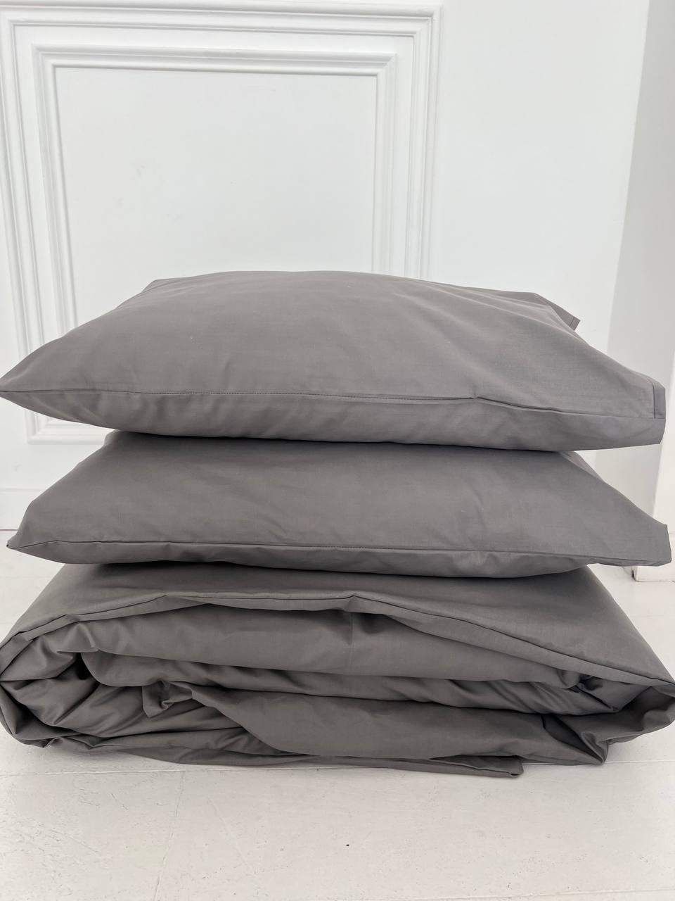 Наволочка 60х60 Бязь Gold Luxe на запах серый (987356) — купить на EVA ...