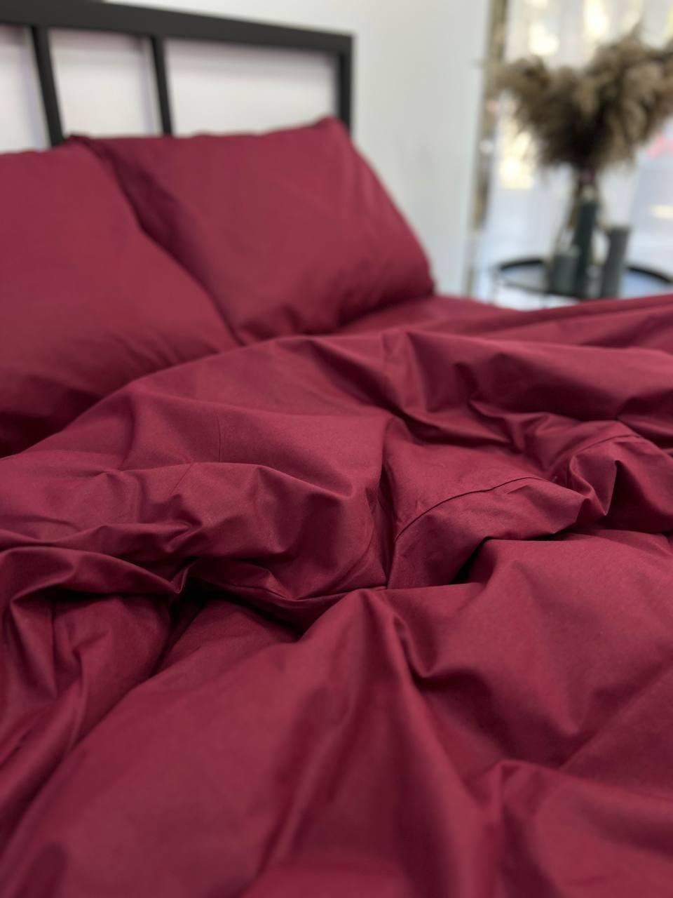 Комплект постельного белья двуспальный Бязь Gold Luxe простыня на ...