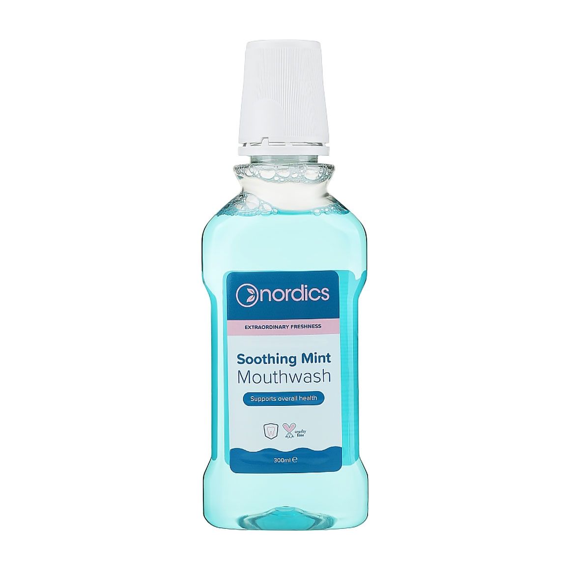 Ополіскувач для ротової порожнини Nordics Soothing Mint Mouthwash для ...