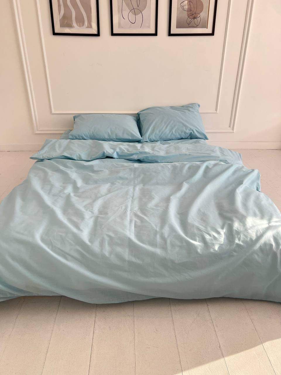 Комплект постільної білизни двоспальний 175х210 Бязь Gold Luxe ...