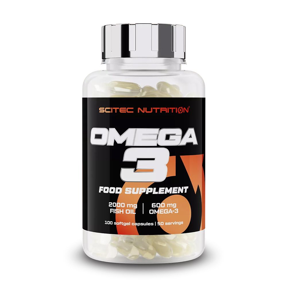 Омега 3 Scitec Nutrition Omega-3, 2000/600 мг, 100 капсул - купить на ...