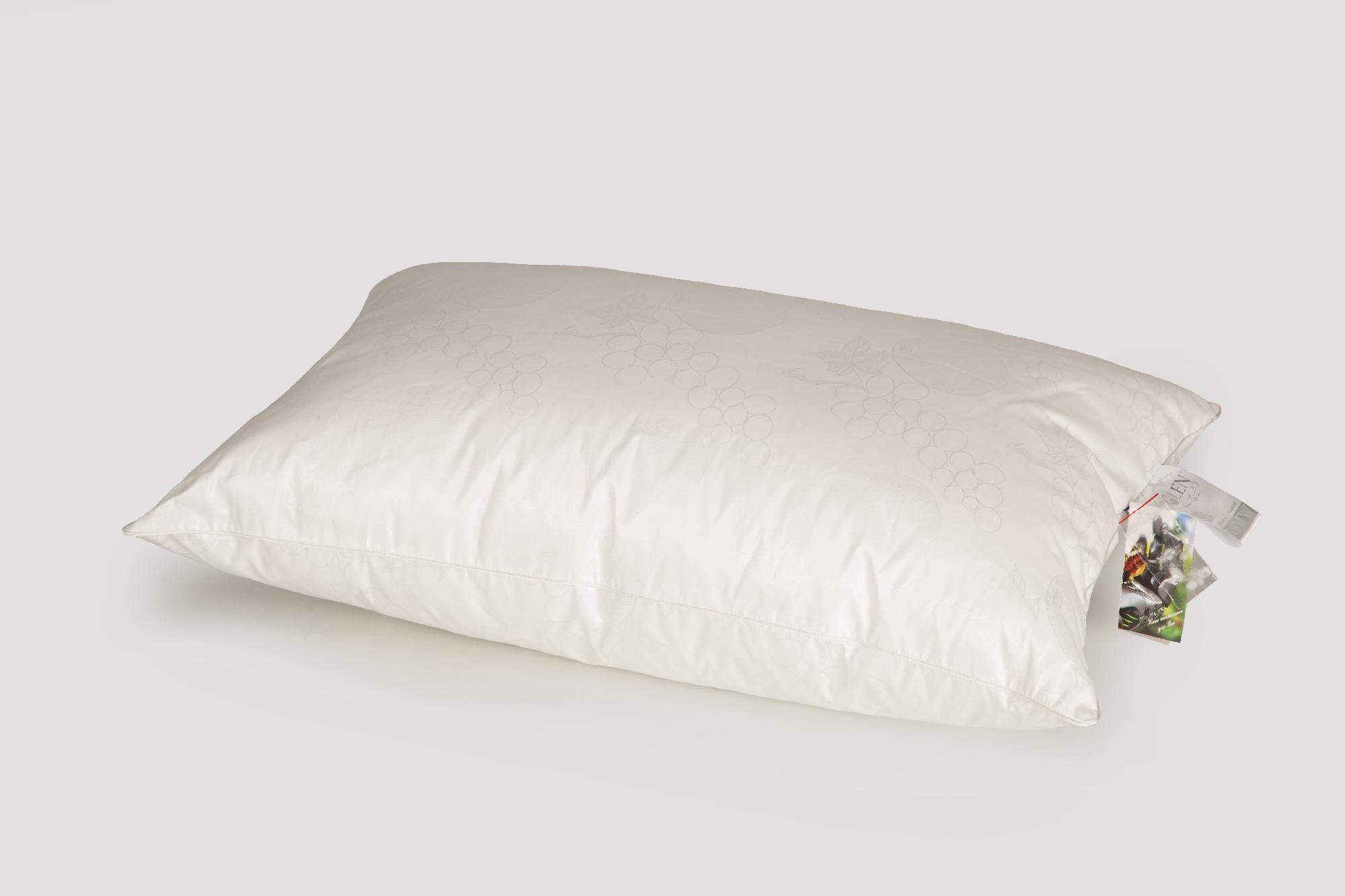 Подушка IGLEN FD гіпоалергенна в дамаску 50x70 см Біла (5070FD) (995617 ...