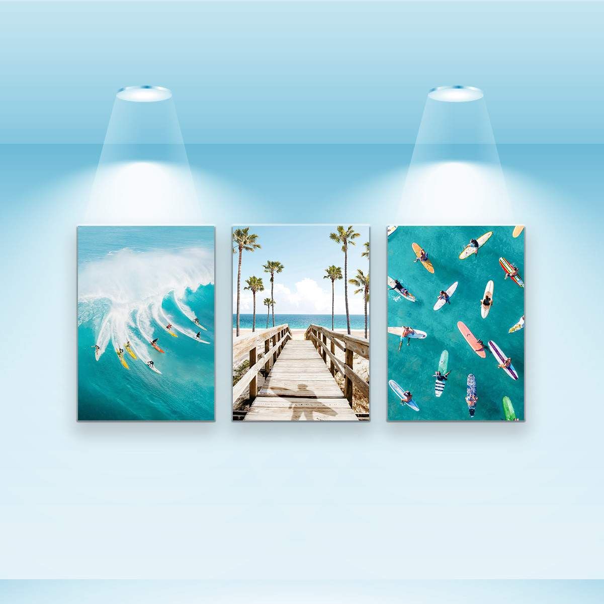 Набор постеров Riviera Blanca На волне! (PS-049) 3 шт в наборе (999468) — купить на EVA.UA ...