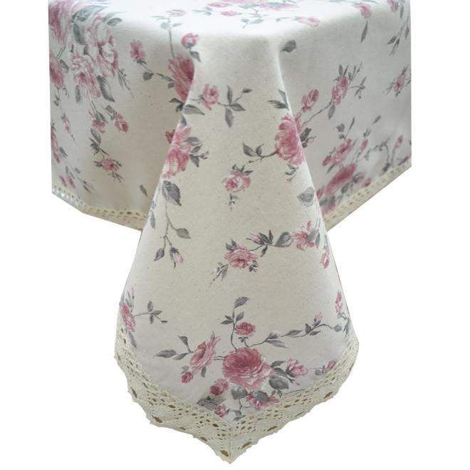 Скатерть на стол Bella Роза с кружевом 134х300см ТМ Прованс (999531) — купить на EVA.UA — цена ...
