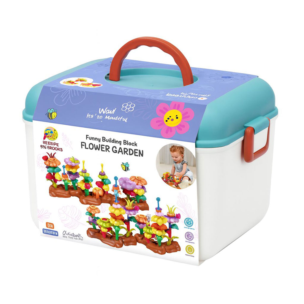 Детский конструктор CHAOQIXIA Цветочная фантазия (WFM829274) - купить ...