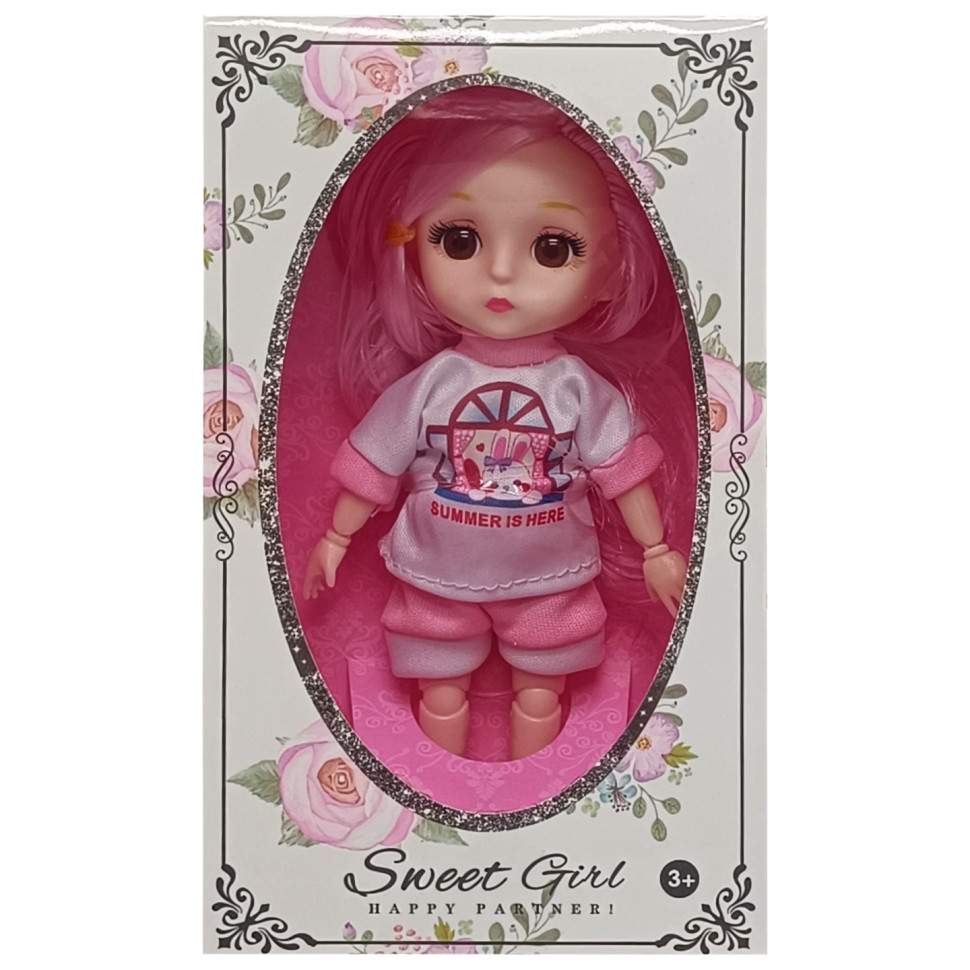 Детская кукла "Fashion Sweet Girl" Bambi 3396-144 Черный (1533539) — купить на EVA.UA — цена 162 грн