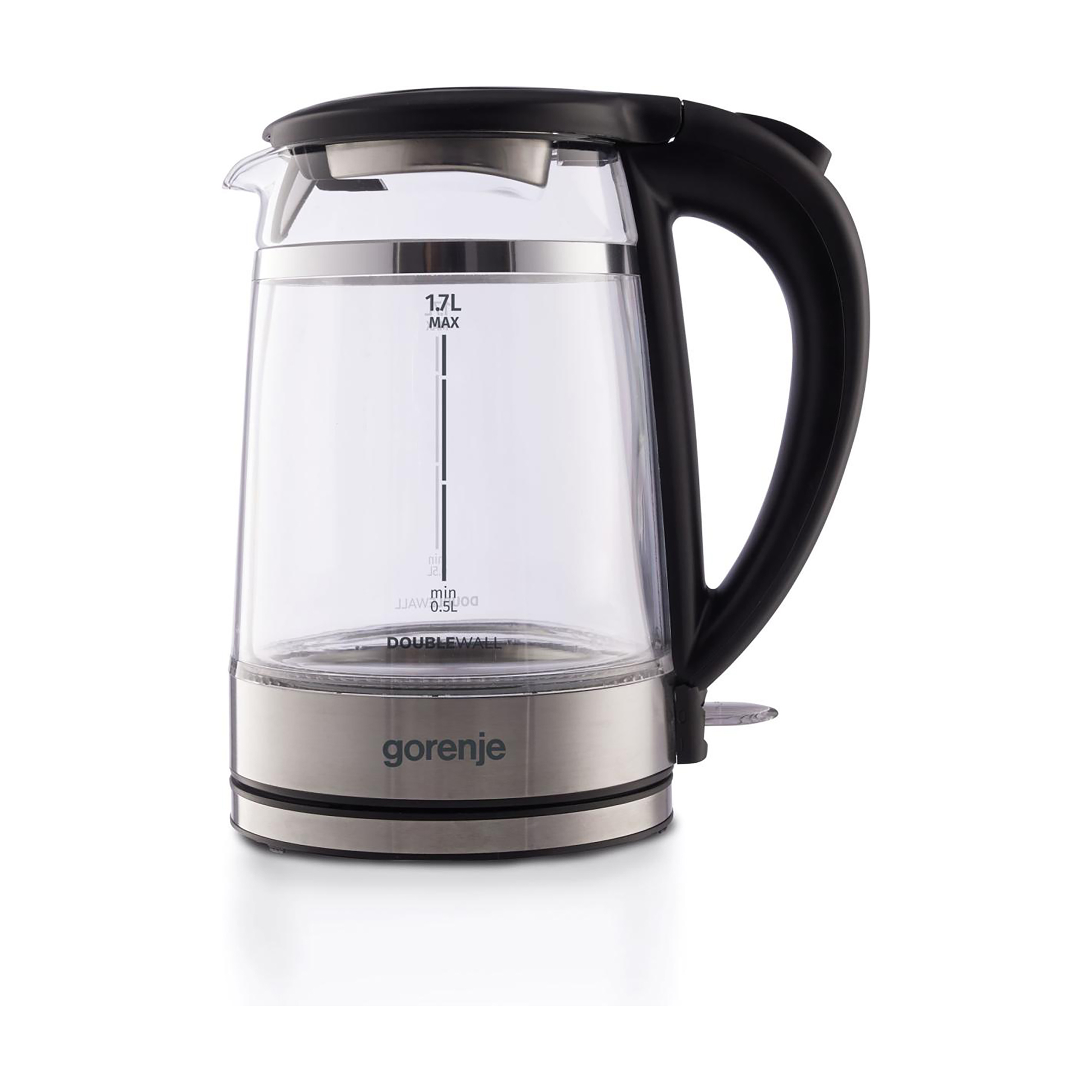 Електрочайник Gorenje чорний, 1.7 л (K17GDW) — купити на EVA.UA