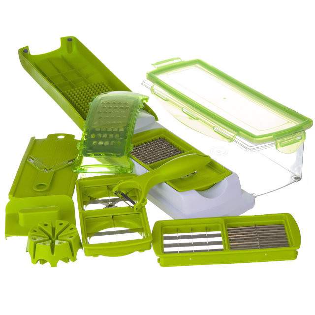 Овочерізка RIAS Nicer Dicer Plus Green (4_70345615) (1590887) — купити ...