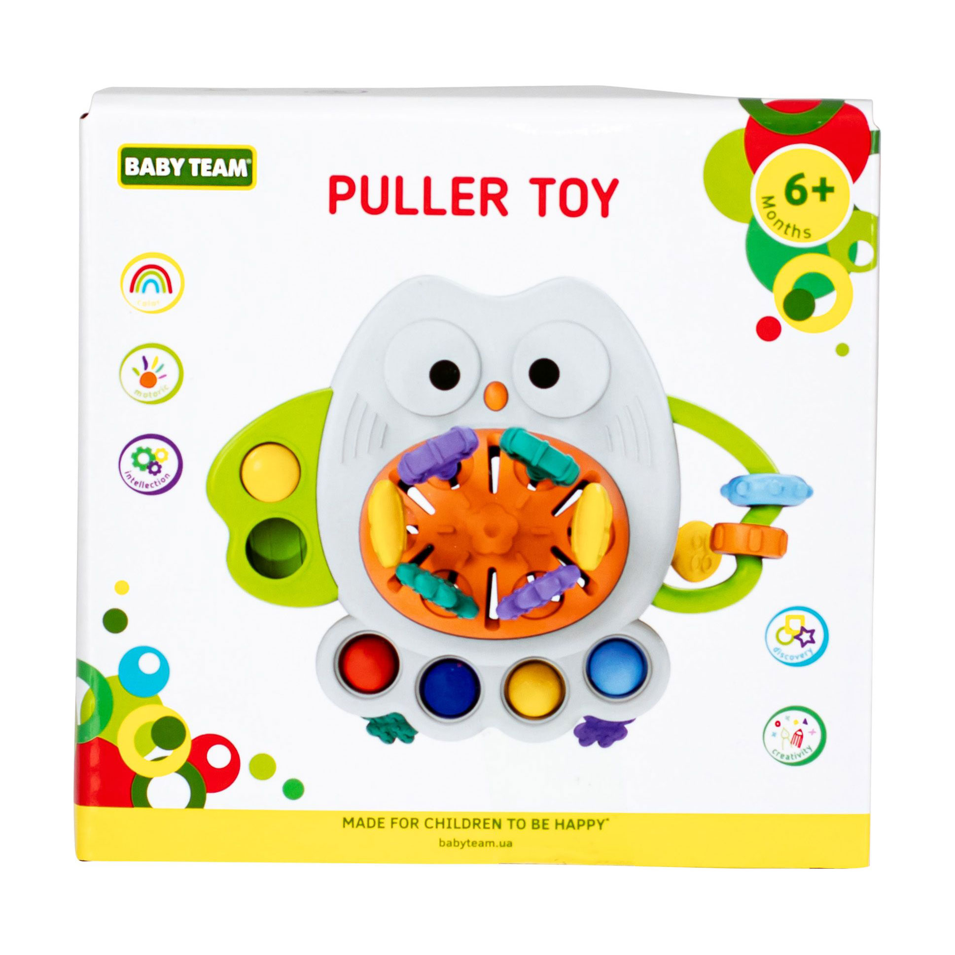 Дитяча розвивальна іграшка Baby Team Puller Toy, від 6 місяців (8683 ...