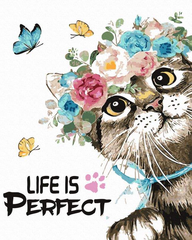 Картина за номерами Життя прекрасне (BRM44581) 40 х 50 см Raskraski ...