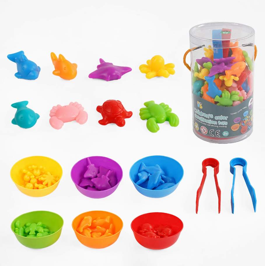 Гра логічна Сортер Морські жителі 56 елементів (2188-16) (1624806 ...