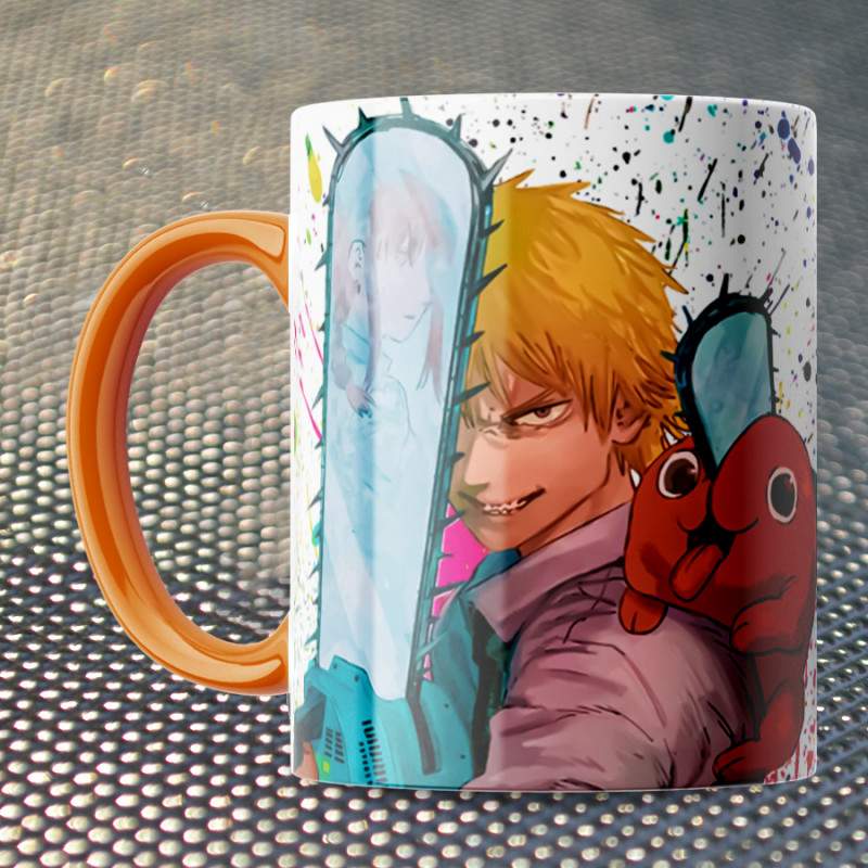 Чашка Fan Girl Дендзі Людина-бензопила - Chainsaw Man (15850) 330 мл ...