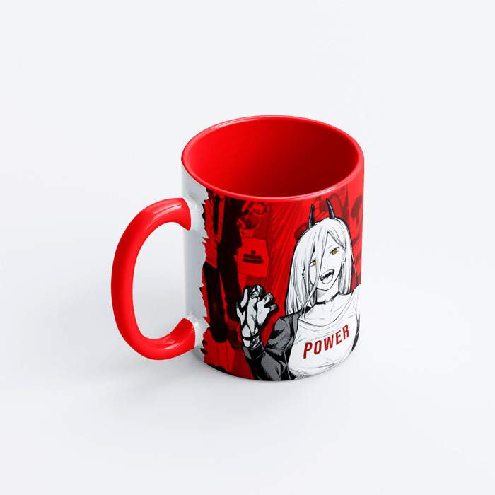 Чашка Fan Girl Пауер Людина-бензопила - Chainsaw Man 330 мл (16393 ...