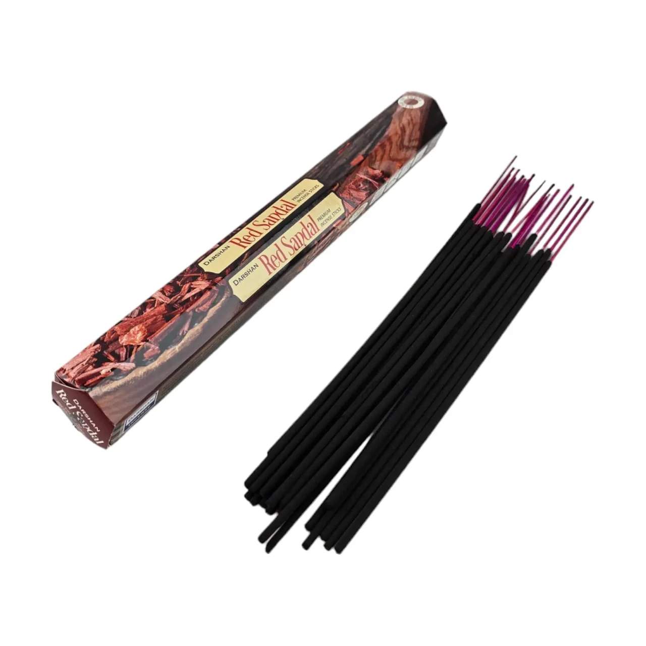 Аромапалиці вугільні Darshan Red Sandal Червоний Сандал 20 шт. (1641089 ...